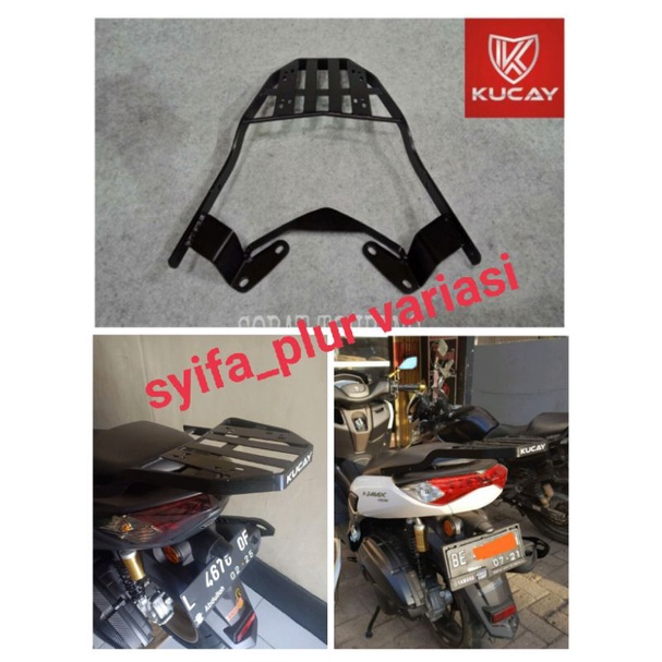 Jual Bracket box monorack kucay statis yamaha nmax old dan nmax new ...