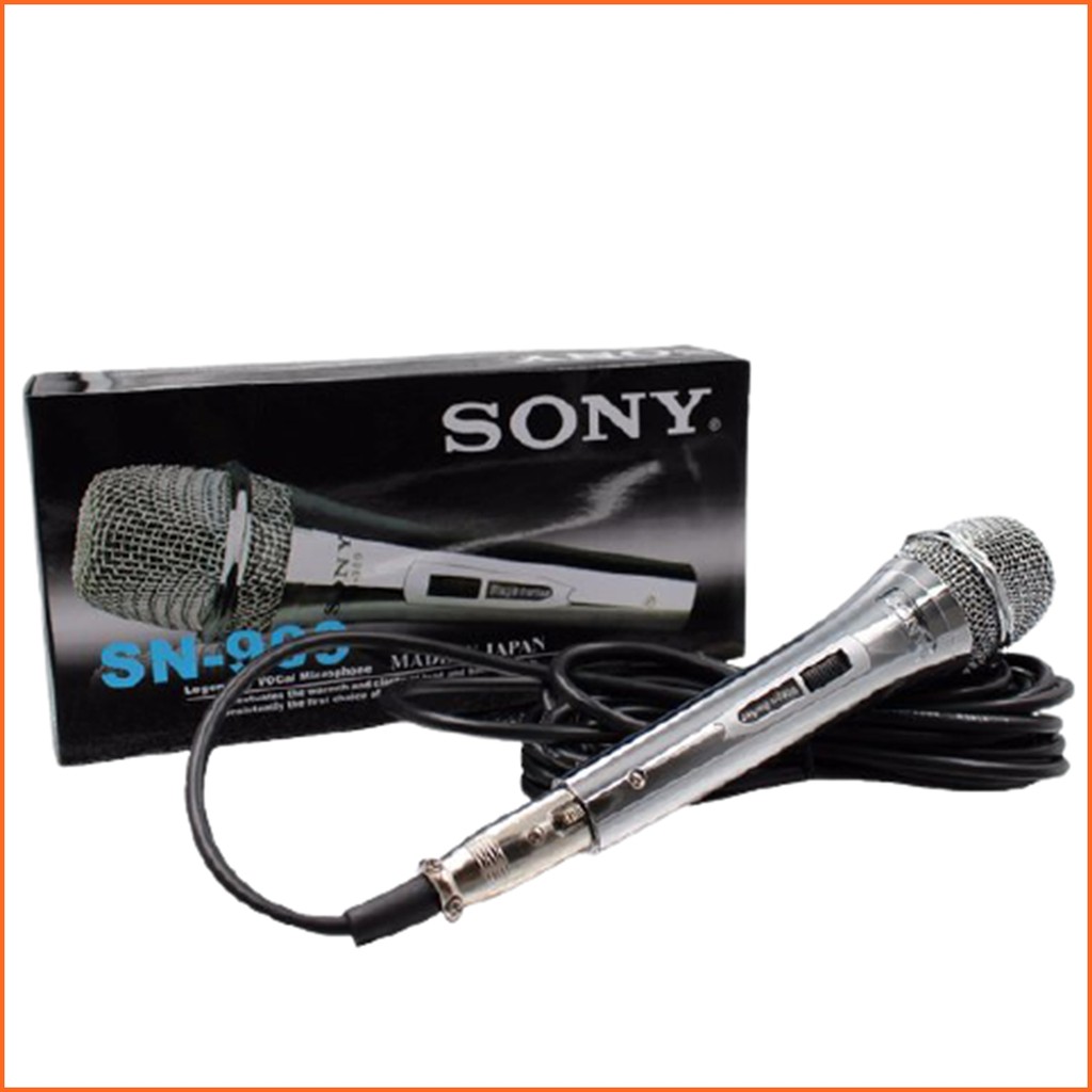 Jual MIC Original japan Microphone SONY SN-909 spul GOLD | Shopee Indonesia