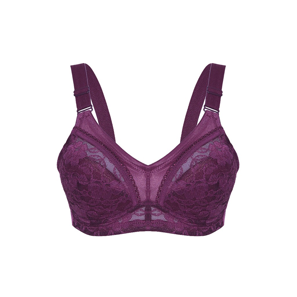 Jual Tulip Lady Basic Non Wire Bra - Purple - TBR-1126 | Shopee Indonesia