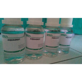 Jual Aquadest / Aquades / Air Murni / Air Suling 100ml | Shopee Indonesia