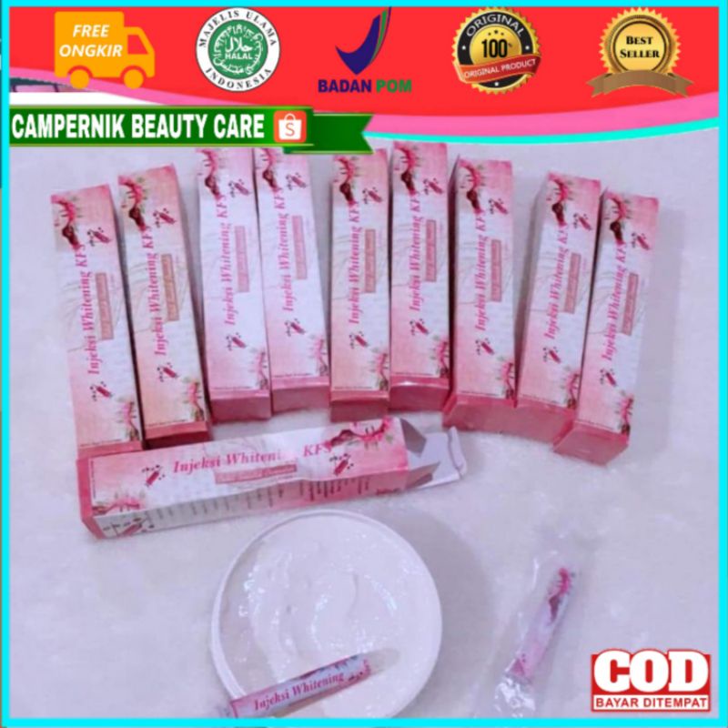 Jual INJEKSI WHITENING KFS PEMUTIH BADAN TERLARIS | Shopee Indonesia