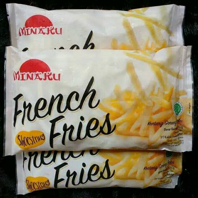 Jual Minaku Kentang French Fries 500gr | Shopee Indonesia