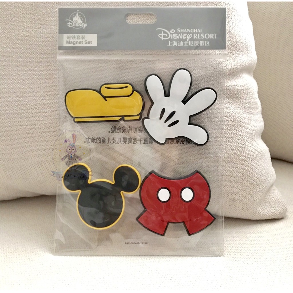 Jual Mickey Mouse Magnet Set Original Shanghai Disneyland | Shopee ...