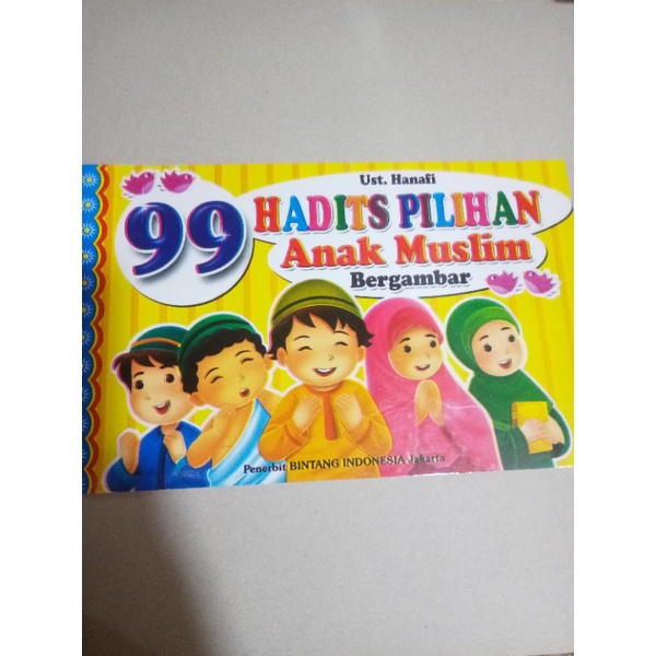 Jual buku 99 hadist pilihan anak muslim bergambar | Shopee Indonesia