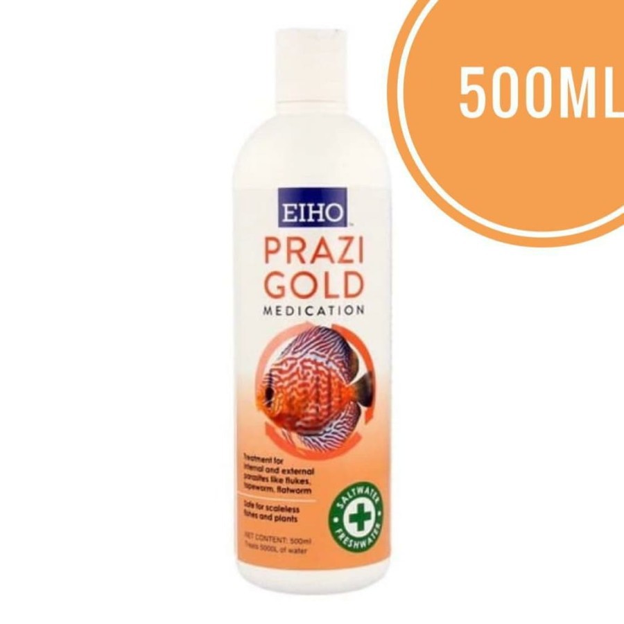 Jual EIHO Prazi Gold 500ml External Internal Parasites | Shopee Indonesia