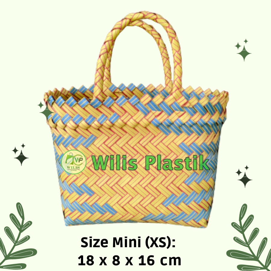 Jual Tas Anyam Hampers READY STOCK Bahan Plastik Strapping Tebal untuk ...