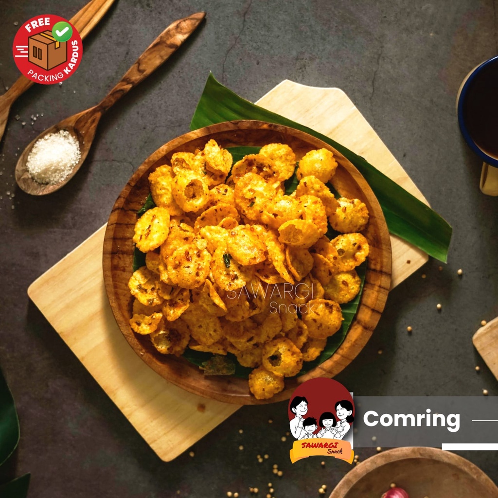 Jual SAWARGI Snack - Comring pedas 500 gram | Shopee Indonesia