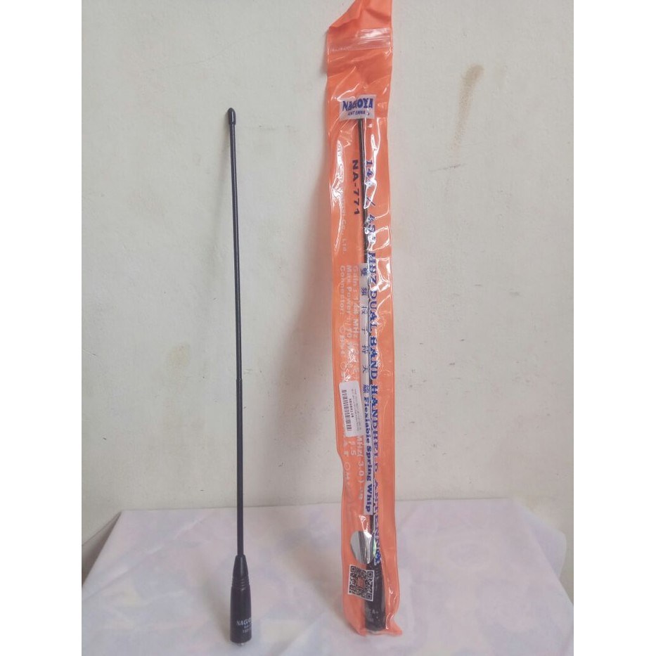 Jual Antena HT Panjang Model Lentur Lidi Nagoya NA 771 Dual Band Flexible | Shopee Indonesia