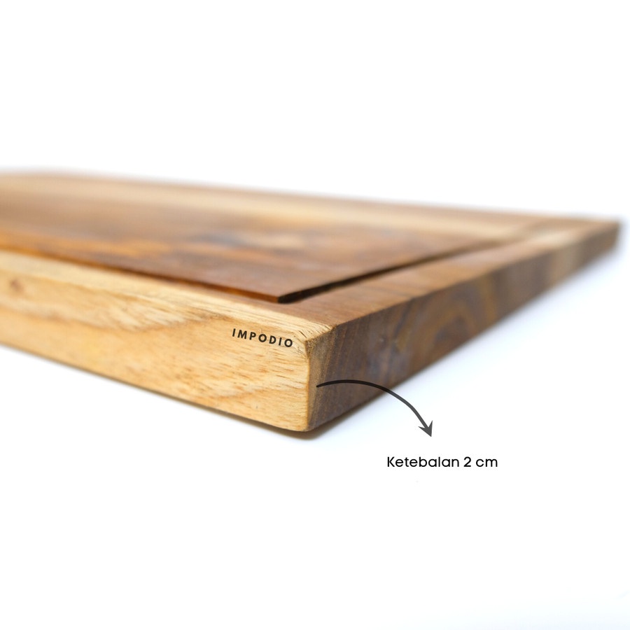 Jual IMPODIO talenan kayu jati multifungsi besar 2 varian ukuran ...