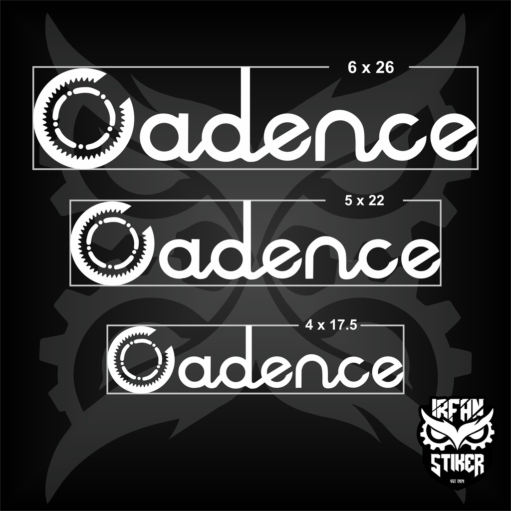 Jual Stiker Decal Cadence | Shopee Indonesia