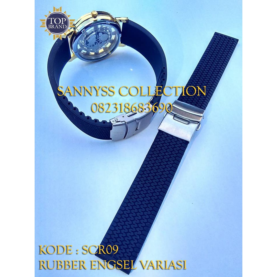 Jual STRAP / TALI JAM RUBBER ENGSEL VARIASI | Shopee Indonesia