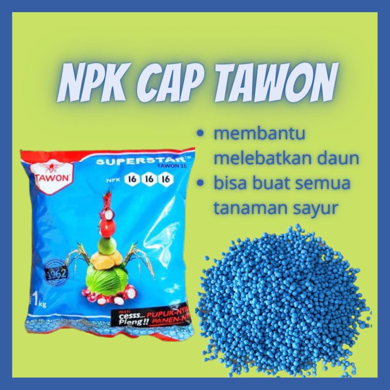 Jual Pupuk NPK Mutiara 161616 Cap Tawon Superstar/Pupuk NPK Cap Tawon ...