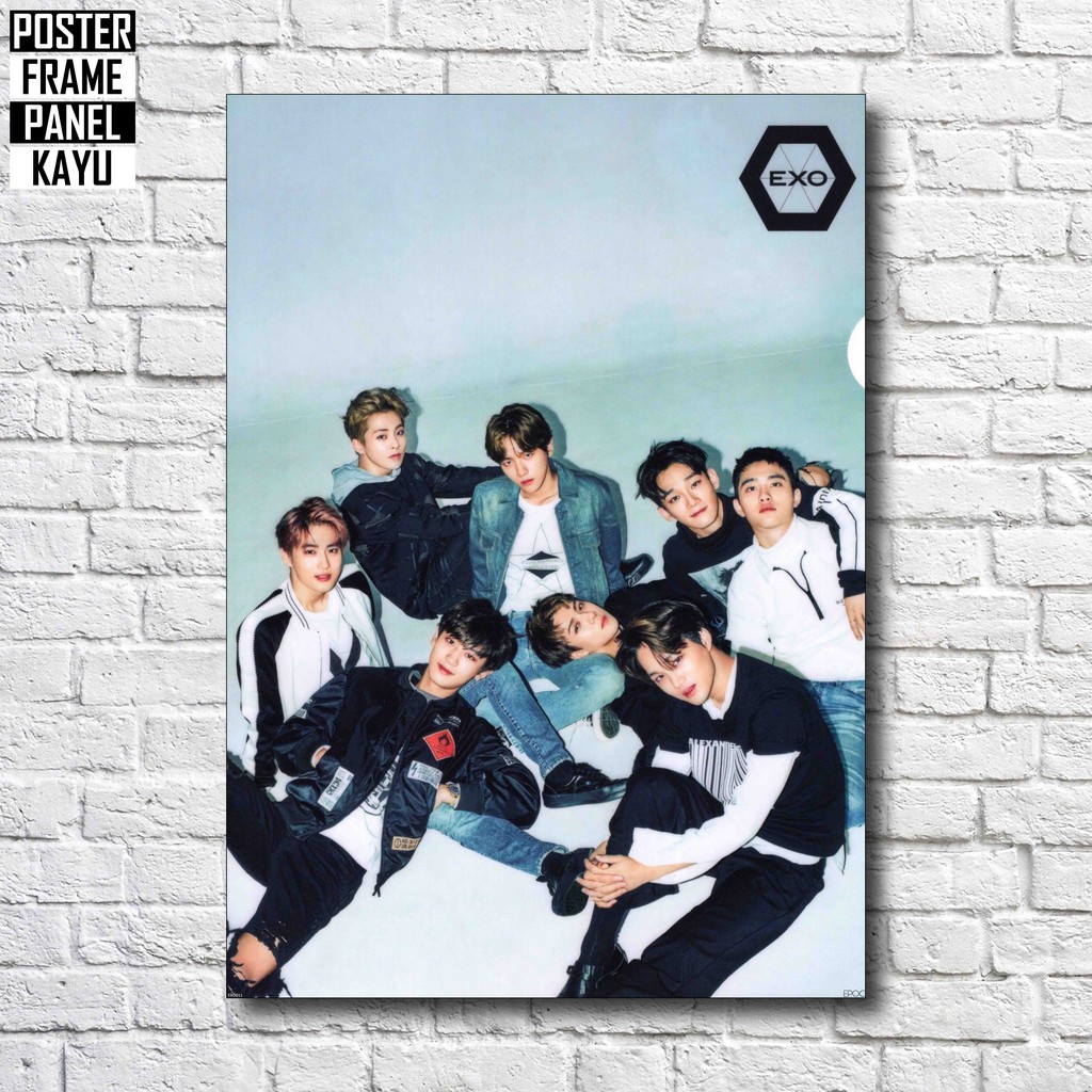 Jual Poster EXO Frame Kayu Solid A4 EXO011 | Shopee Indonesia
