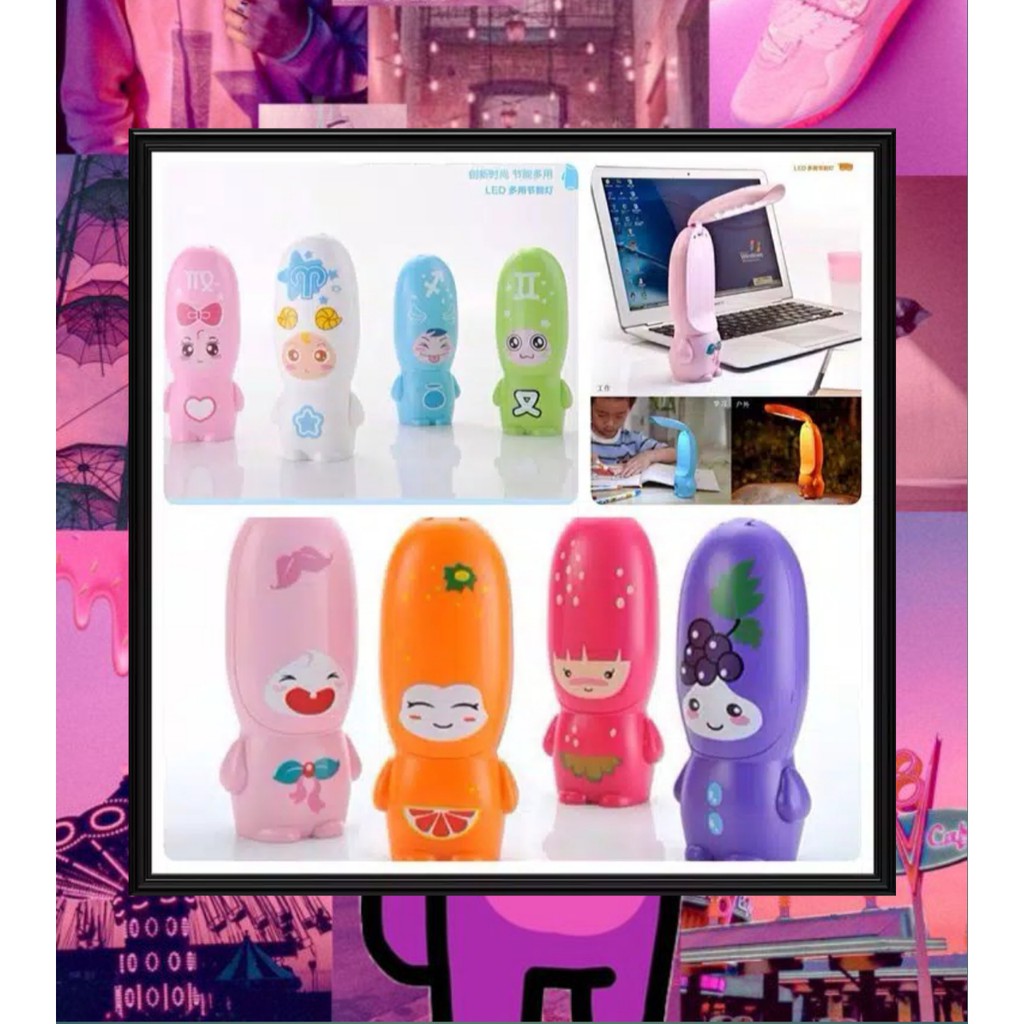 Jual SALE !!! Character LED Light - Lampu Meja Lucu - Senter | Shopee ...