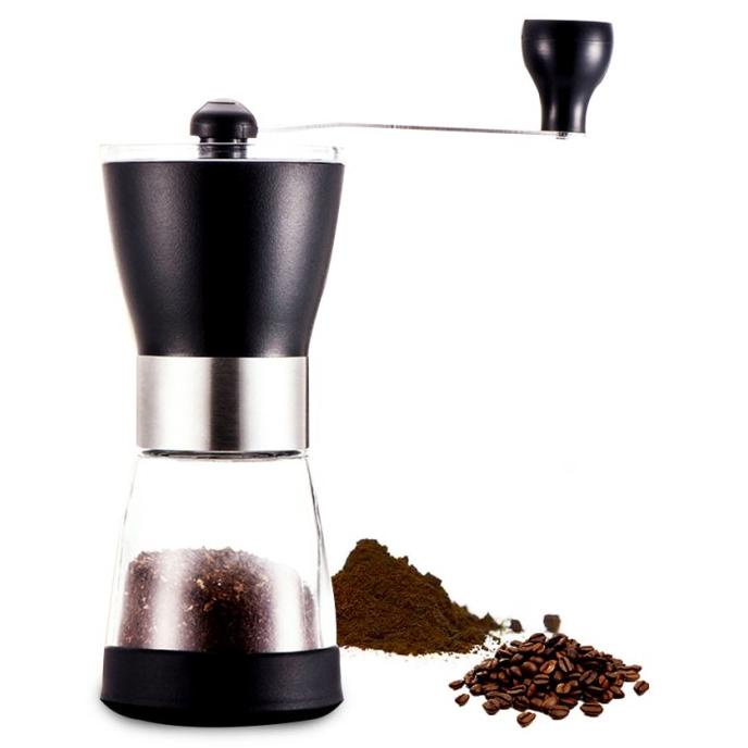 Jual Produk Unggulan] Handy grinder Coffee Bean botol kaca ~ p012 ...