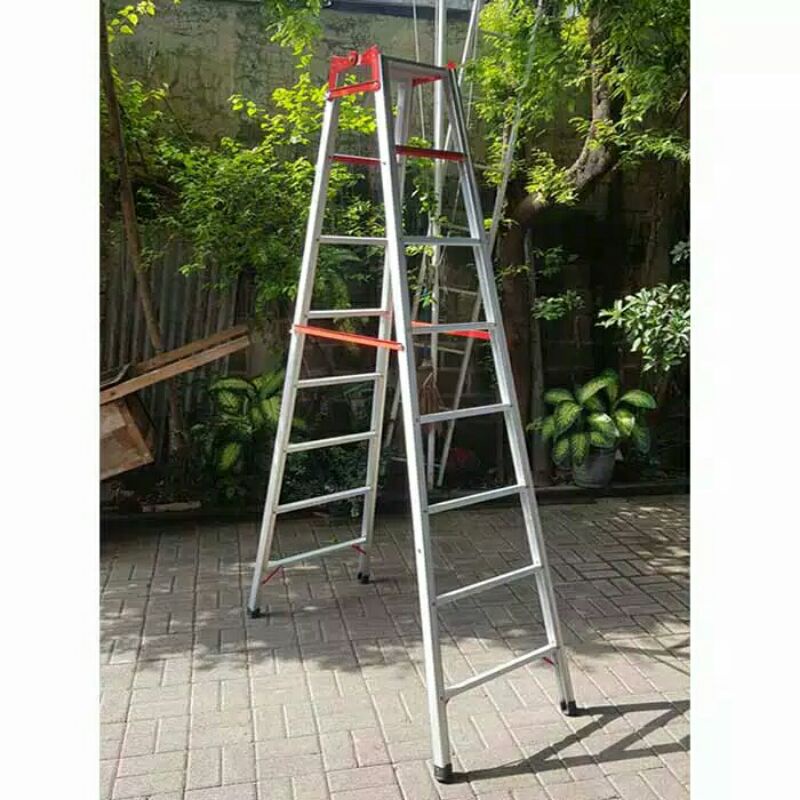 Jual TANGGA LIPAT ALUMINIUM 3 METER 300 CM KUAT KOKOH MURAH MANTAP ...