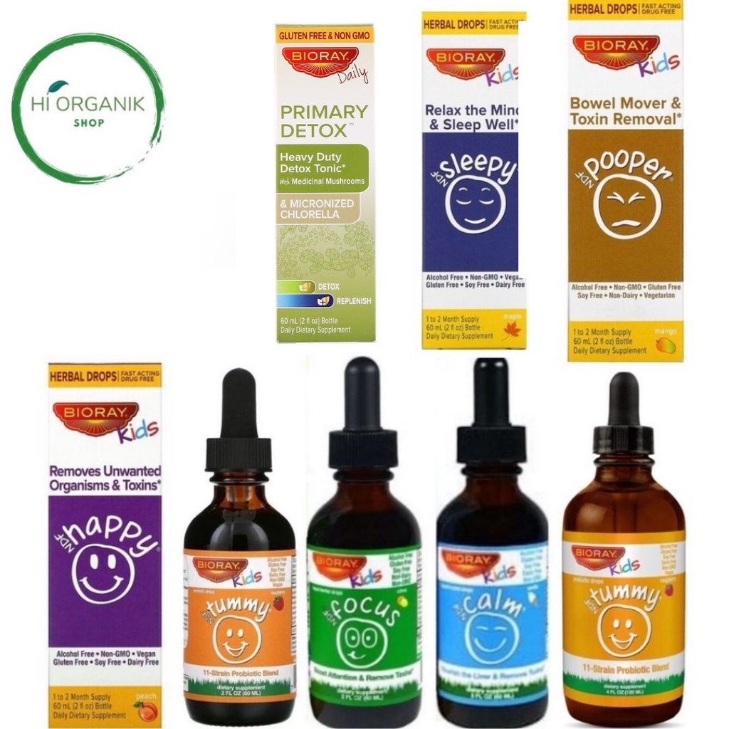 Jual Bioray Kids NDF Tummy 11 Strain Probiotic ; Focus Attention ...