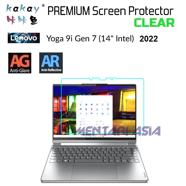Jual Screen Protector Lenovo YOGA 9i-14 Gen-7 2022 - KAKAY PREMIUM CLEAR | Shopee Indonesia