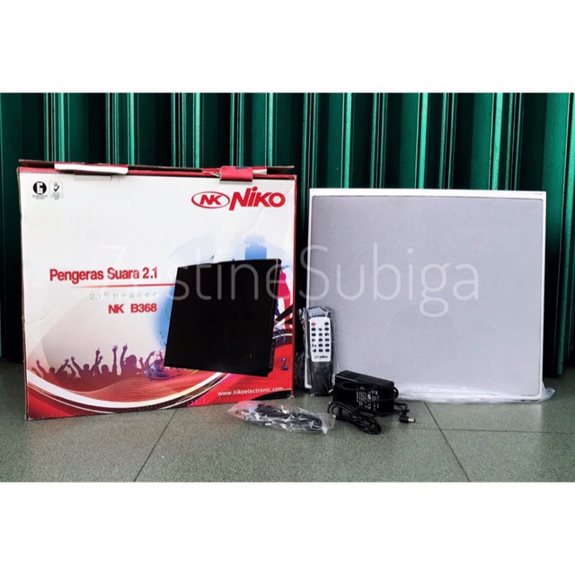 Jual Speaker Bluetooth Radio / Pengeras Suara 2.1 NK B368 NIKO | Shopee Indonesia