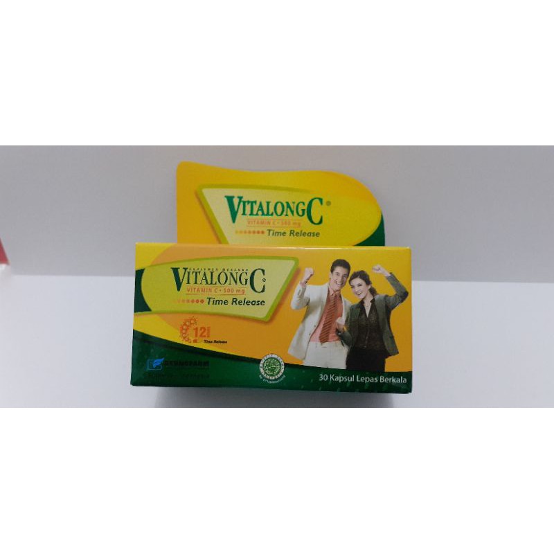 Jual Vitalong C Vitamin C 500 mg 30 Kapsul | Shopee Indonesia