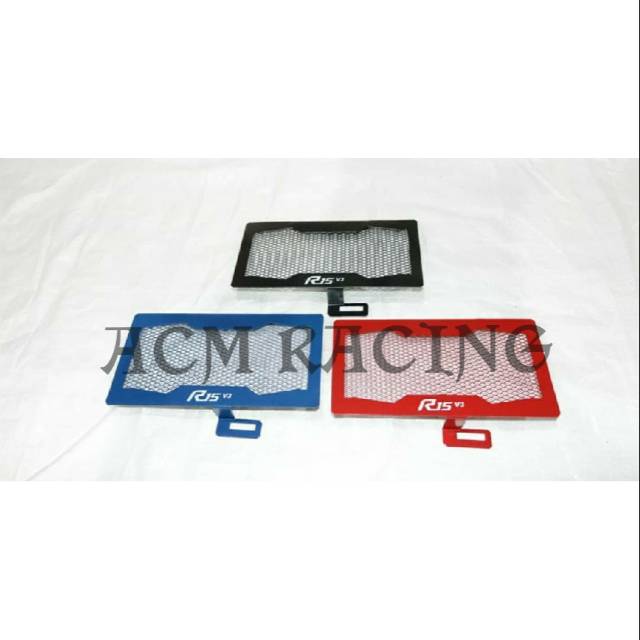 Jual Cover tutup radiator yamaha R15 V3 - pelindung radiator R15 v3 ...