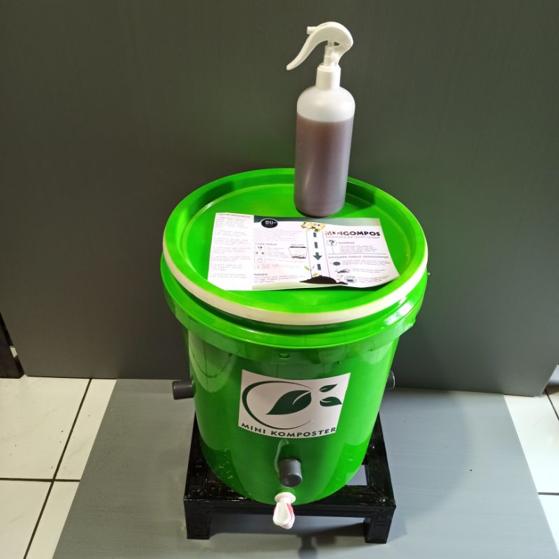 Jual Ember Tong Komposter sampah organik rumah tangga 20 liter | Shopee ...