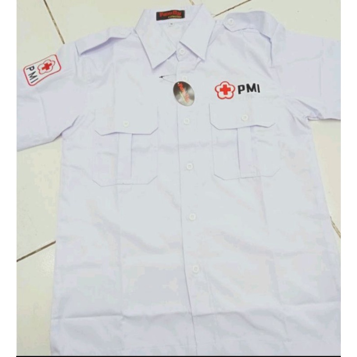 Jual KEMEJA PMI SERAGAM PDL PMI BAJU SERAGAM PDH PMI HEM PALANG MERAH ...
