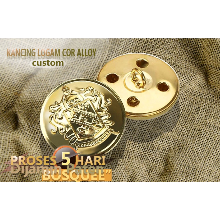 Jual Pusat agen kancing custom bahan logam di Bandung untuk beragam ...