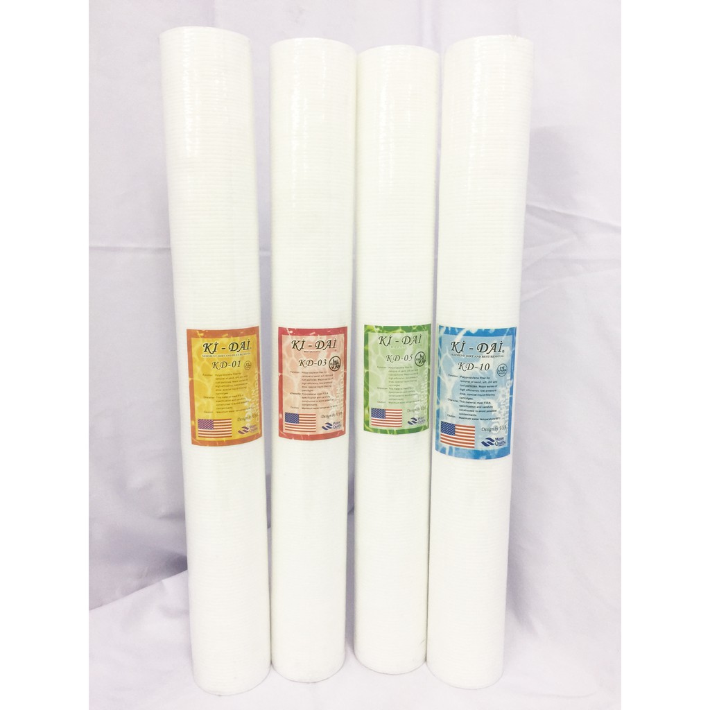 Jual 20" inchi spun busa sediment pp fiber gabus cartridge filter water ...