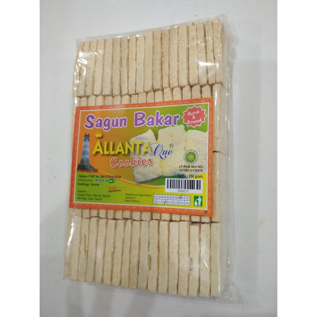 Jual Sagon Sagun Bakar Allanta 400 gram - Asli Padang | Shopee Indonesia