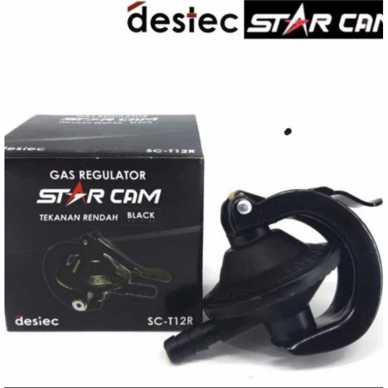 Jual REGULATOR GAS LPG STARCAM DESTEC SC T12R " NON AMPER " | Shopee ...