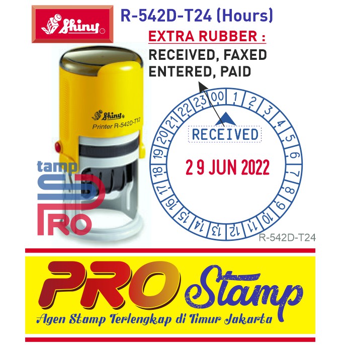 Jual Stempel Shiny R-542D-T24 | Shopee Indonesia