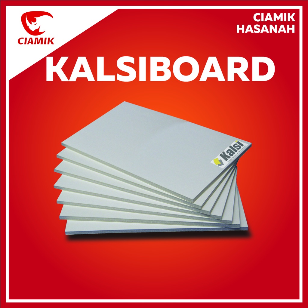 Jual Kalsirata Board Papan Silika Plafon Dinding Partisi | Shopee Indonesia