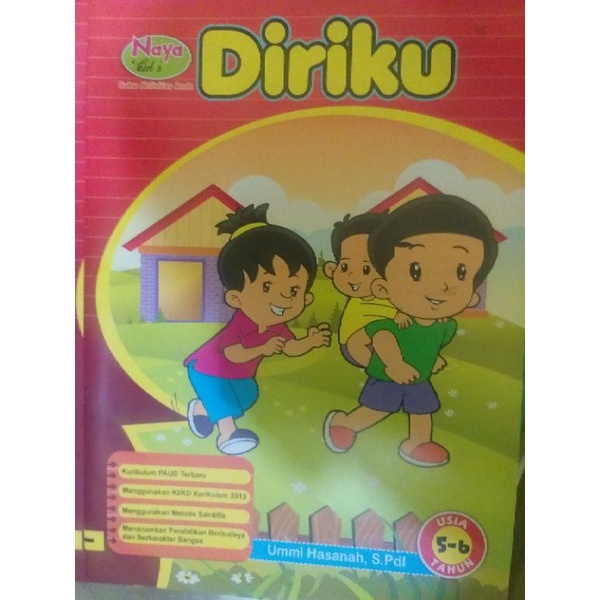 Jual buku anak tema diriku kelas B paud tk ra | Shopee Indonesia