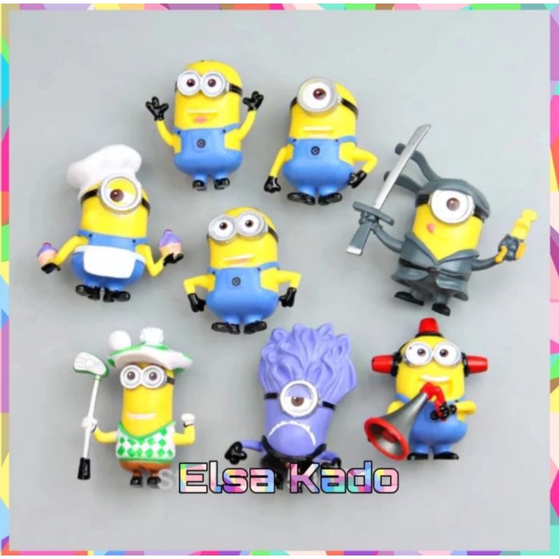 Jual Figure Minion Set 10 / Mainan Minions | Shopee Indonesia