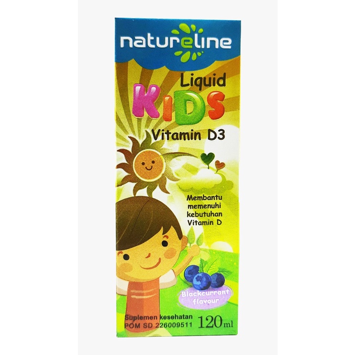 Jual Natureline D3 400 IU Syrup for Kids | Shopee Indonesia