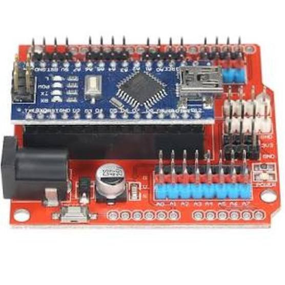 Jual Arduino Nano I/O Expansion Sensor Shield Red Module Uno Artec01 Ayo Order | Shopee Indonesia