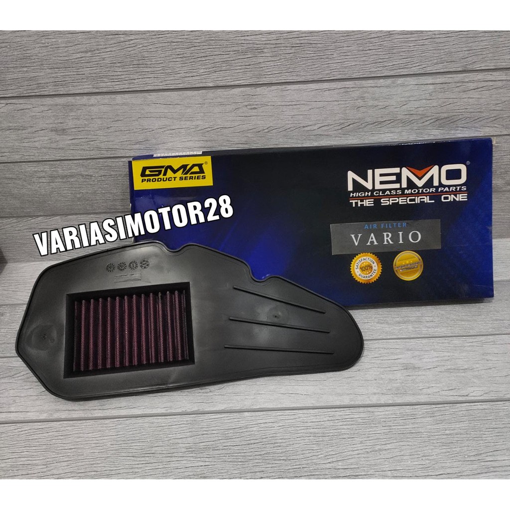 Jual FILTER AIR VARIO 125 150 LED NEMO / FILTER SARINGAN UDARA VARIO ...