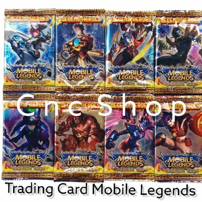 Jual Trading Card Mobile Legends dapat 6bungkus=60kartu Termurah ...