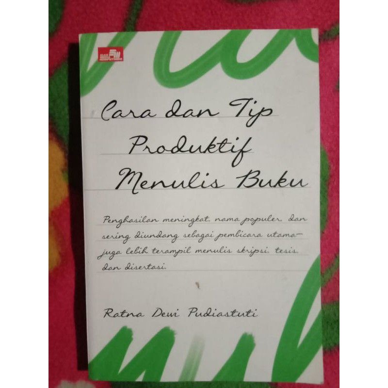 Jual Buku Cara Dan Tips Produktif Menulis Buku Shopee Indonesia