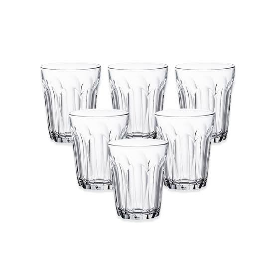 Jual 1 Set Isi 6 Pcs Gelas Espresso 120 ml - Gelas Kaca - Gelas Mini ...