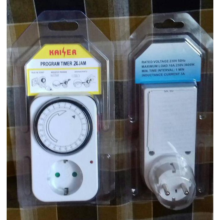 Jual Stop Kontak Timer merk Kaiser utk Hidroponik, Organik & Umum ...