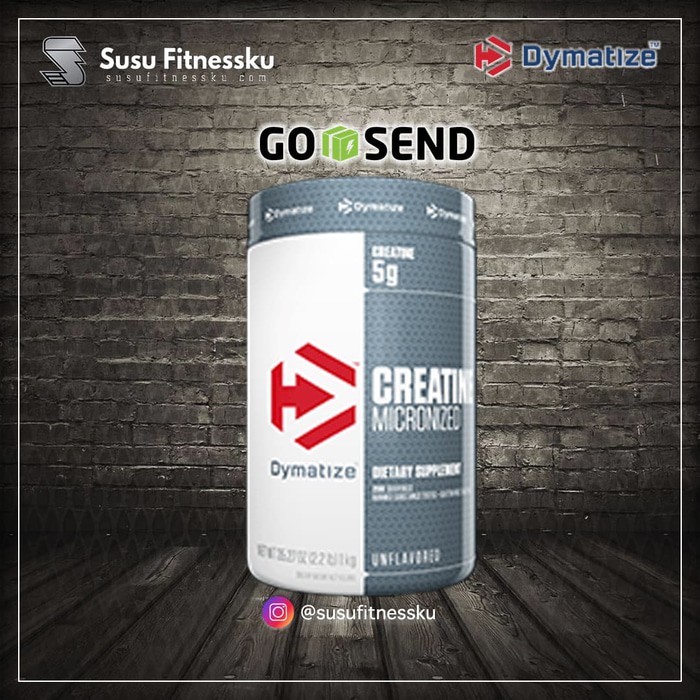 Jual Dymatize Creatine Micronized 1000 gr 1 kilo 1 kg Murah | Shopee ...