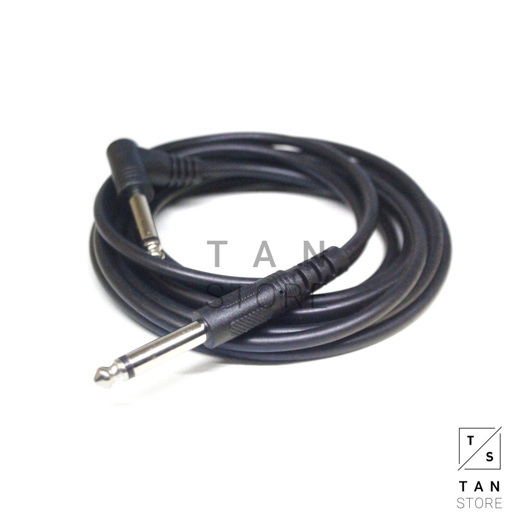Jual Kabel Audio Gitar / Kabel Jack Gitar L dan Lurus 3 Meter | Shopee ...