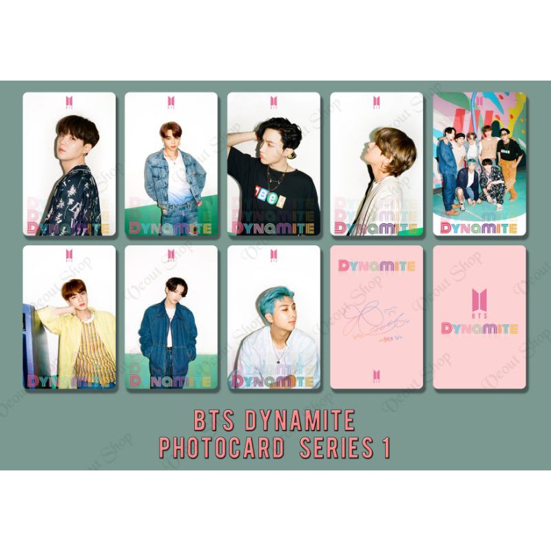 Jual Photocard BTS Dynamite Series 1 | Shopee Indonesia