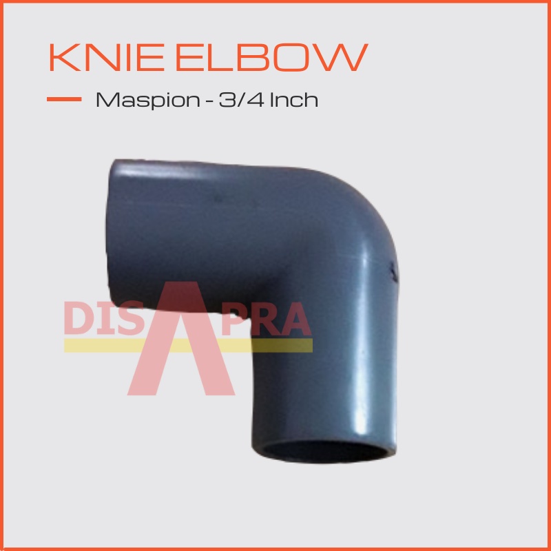 Jual Knie Maspion 3/4" Inch PVC Knee Keni Sambungan Pipa L Fitting ...