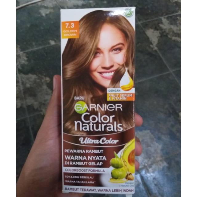 Jual Garnier color naturals golden brown pewarna rambut original ...