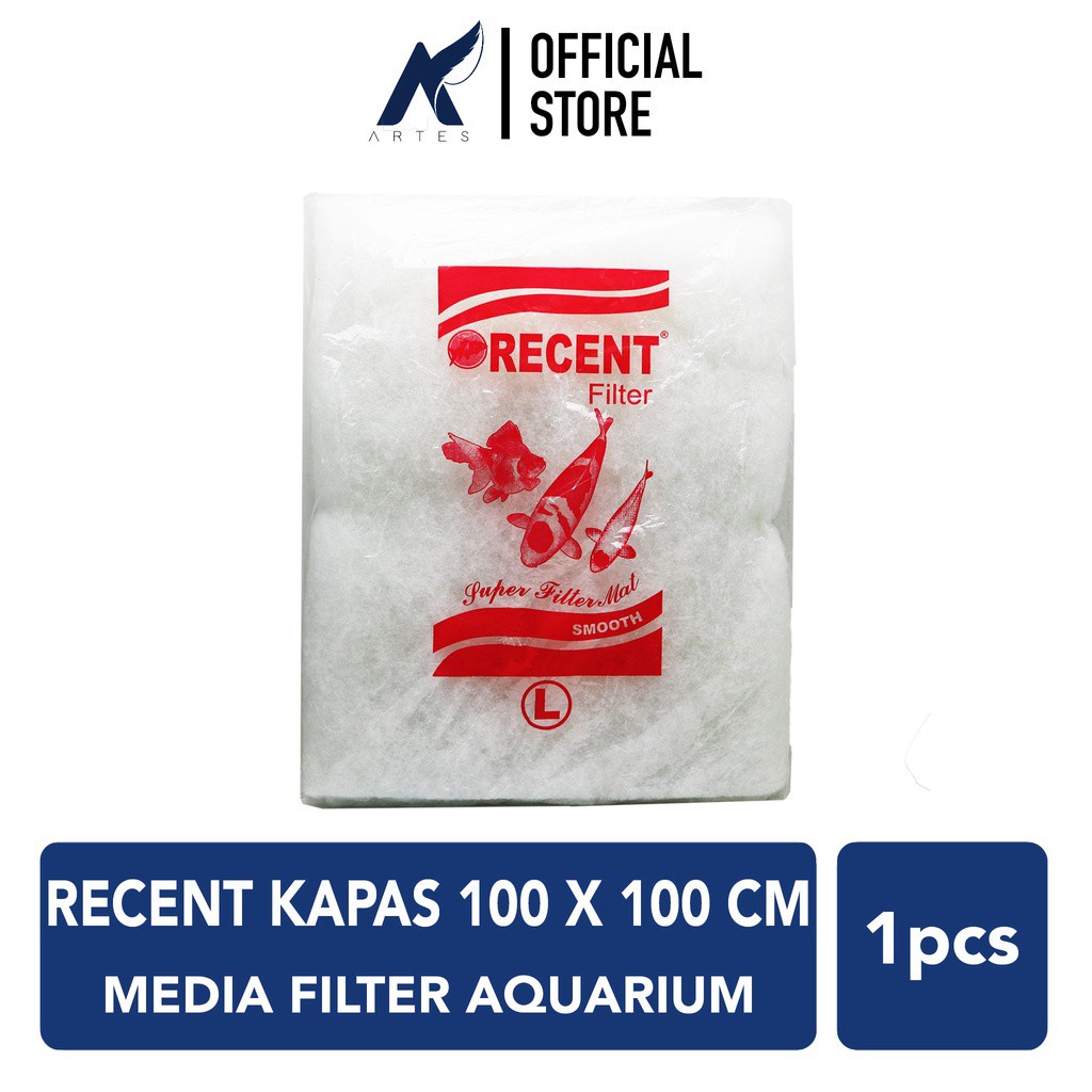 Jual RECENT KAPAS 100 X 100 CM Busa-Dakron-Bantal Media Filter Aquarium ...