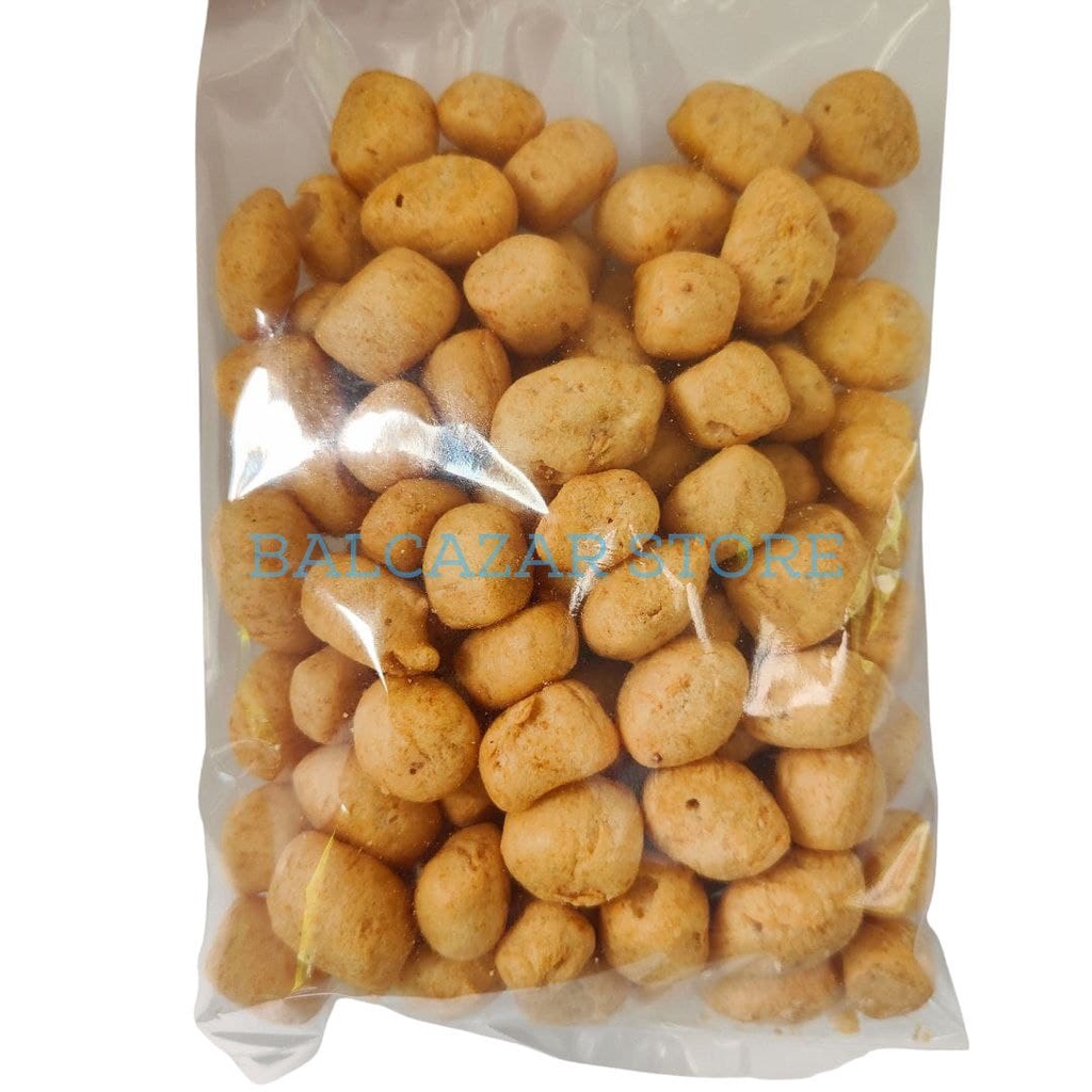 Jual Krupuk / Kripik Bakso Ikan Tenggiri Bulat Snack Amplang 100 gr ...