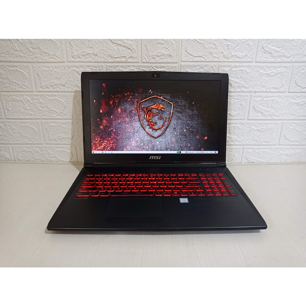 Jual MSI GL62M 7REX Core i7 Gen 7 SSD VGA Nvidia GTX 1050Ti Laptop Gaming Second gtx1050ti ...